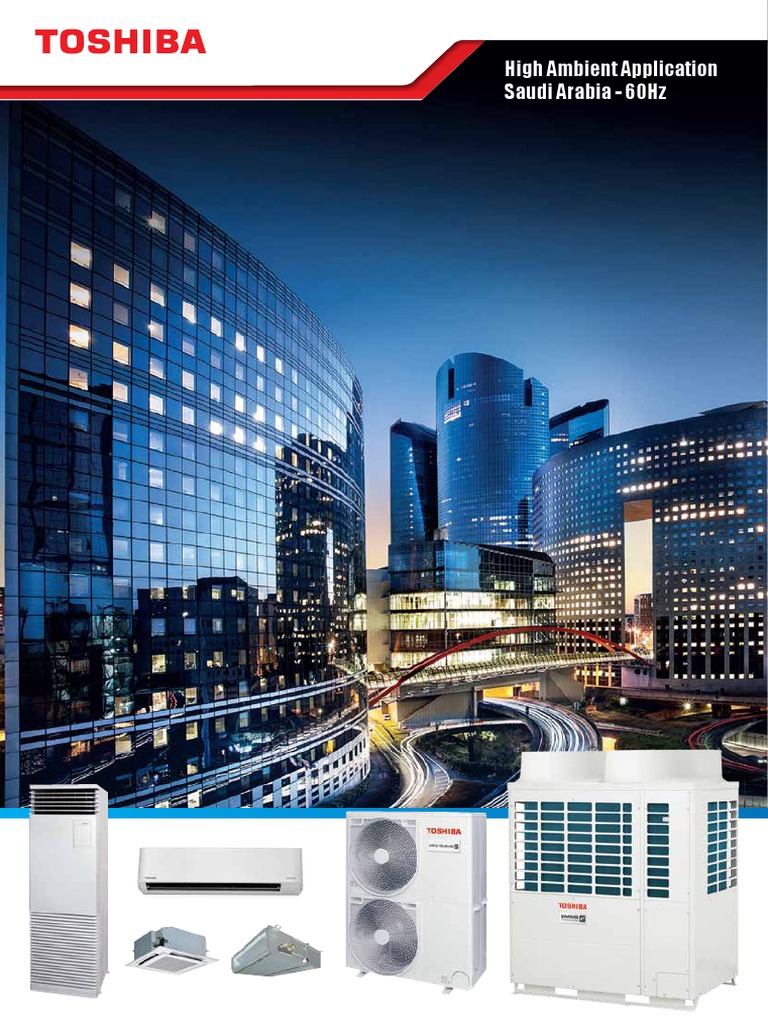 Toshiba VRF Solutions for Saudi Arabia | PDF | Air Conditioning ...