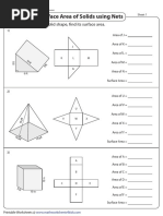 Surface Area of Cube - Formula, TSA of Cube, LSA (CSA) of Cube | PDF ...