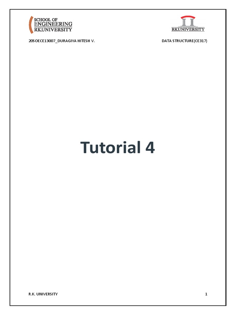 Datastructure Practical - 4 | PDF | Data | Computer Engineering Datastructure Practical - 4 | PDF | Data | Computer Engineering