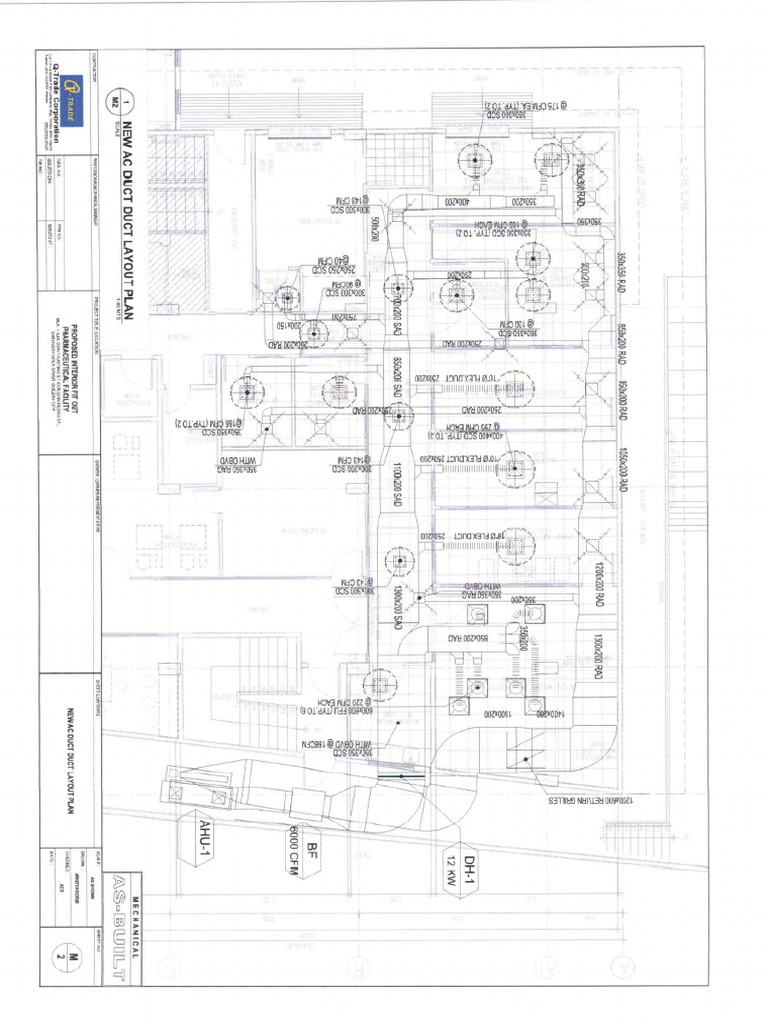 AHU Layout | PDF