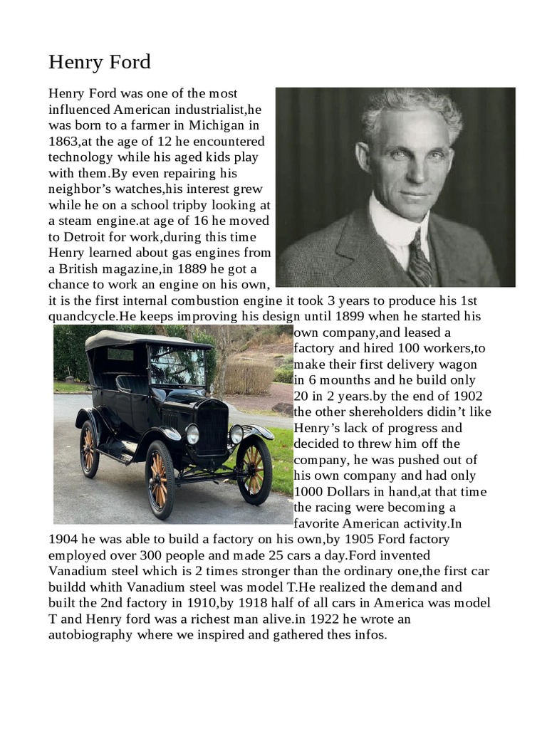 Henry Ford | PDF