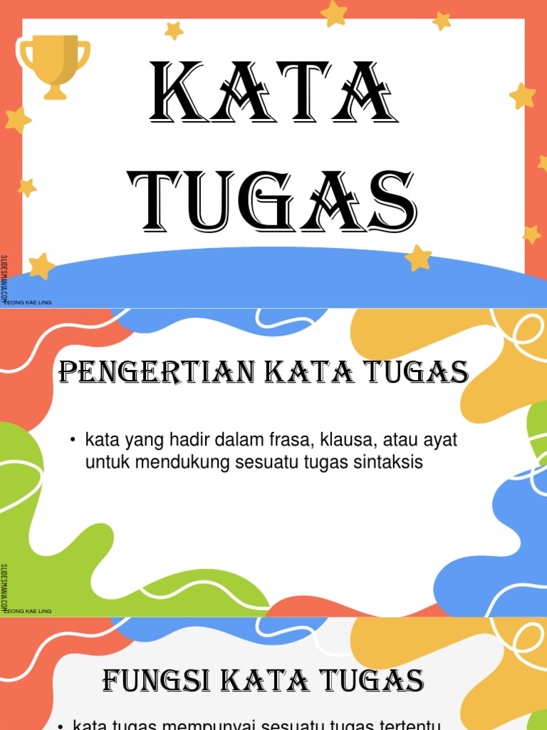 Pengertian dan Fungsi Kata Tugas | PDF