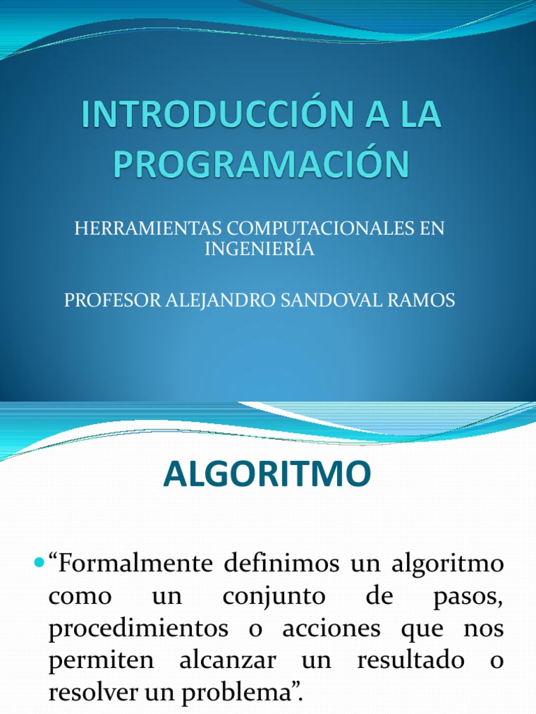 Introducciã N A La Programaciã N | PDF Introducciã N A La Programaciã N | PDF
