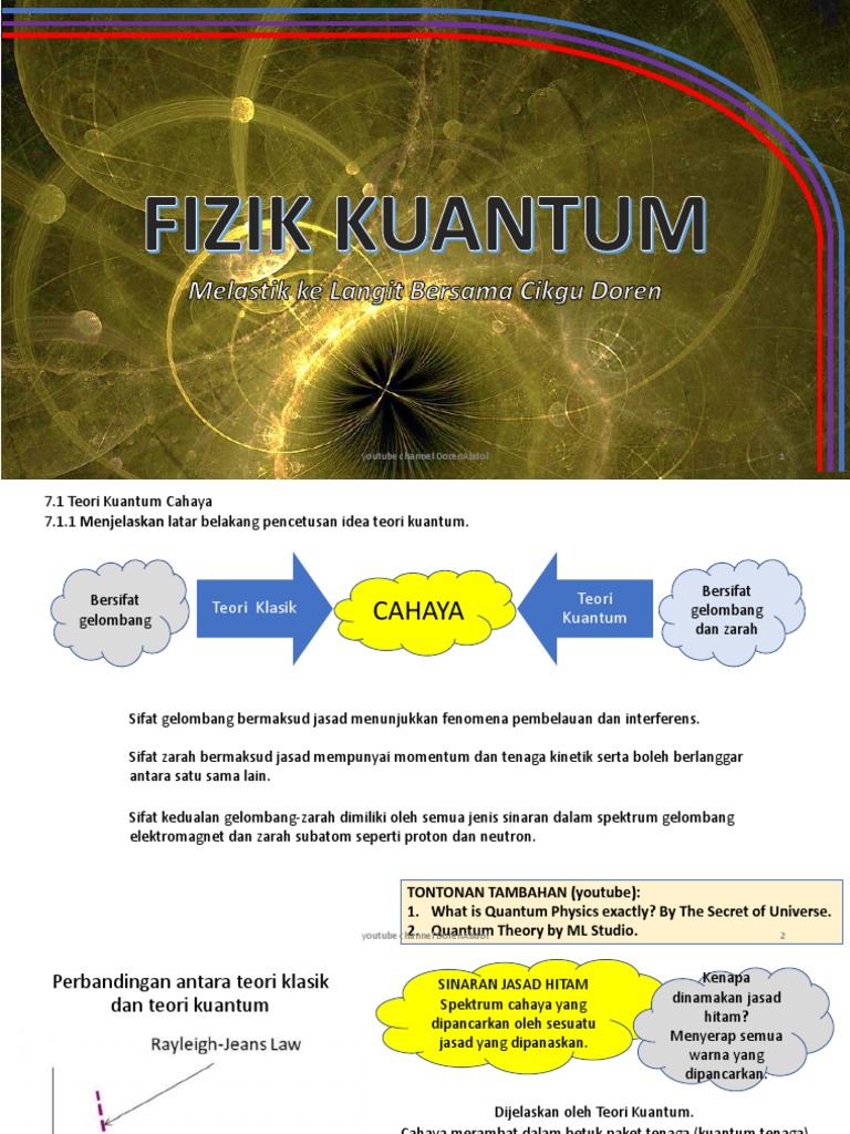 Fizik Kuantum | PDF