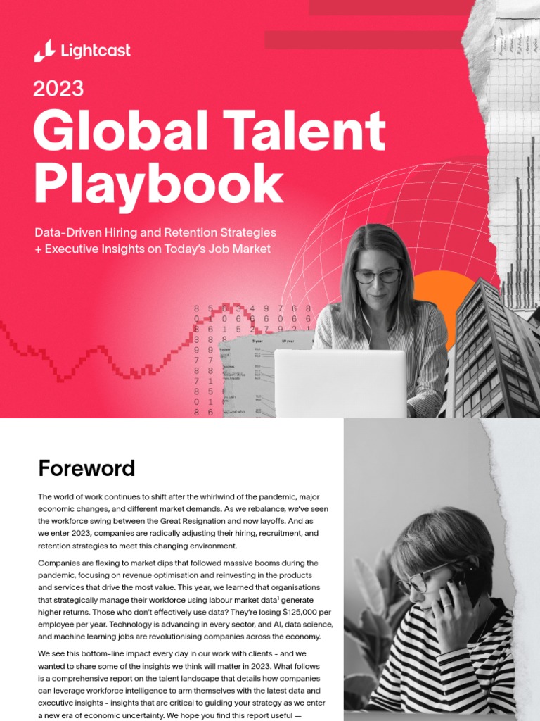 Talent-Playbook GlobalBU | PDF | Employment | Employee Retention