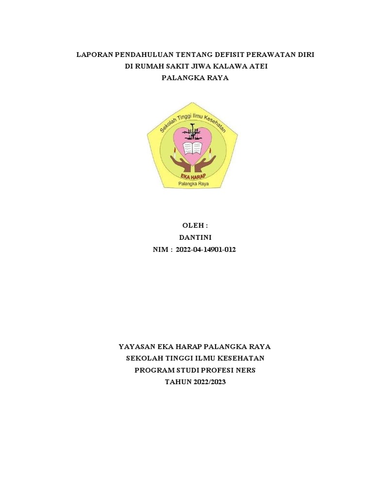 LP Defisit Perawatan Diri Dan | PDF