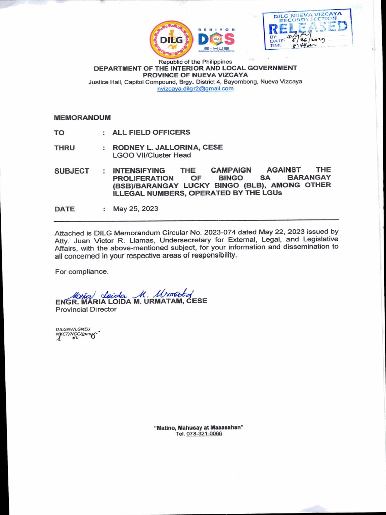 Bingo S Barangay | PDF