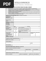 Msunduzi Application Form | PDF | Driver's License | Justice