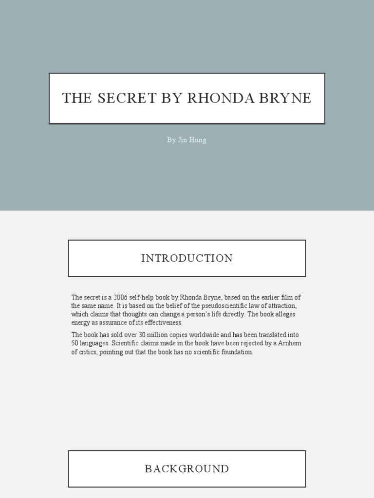 The Secret | PDF
