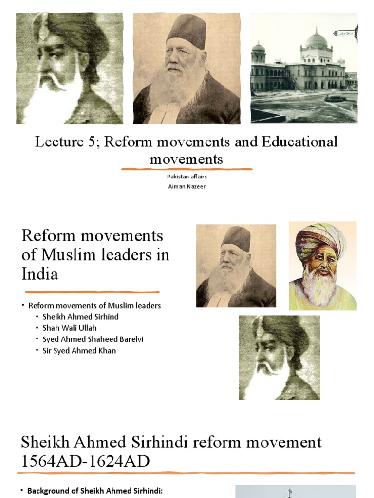 Muslim Reform Movements in India | PDF | Sufism | Abrahamic Religions