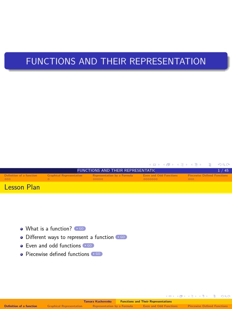 Functions for Math Students | PDF | Function (Mathematics) | Curve