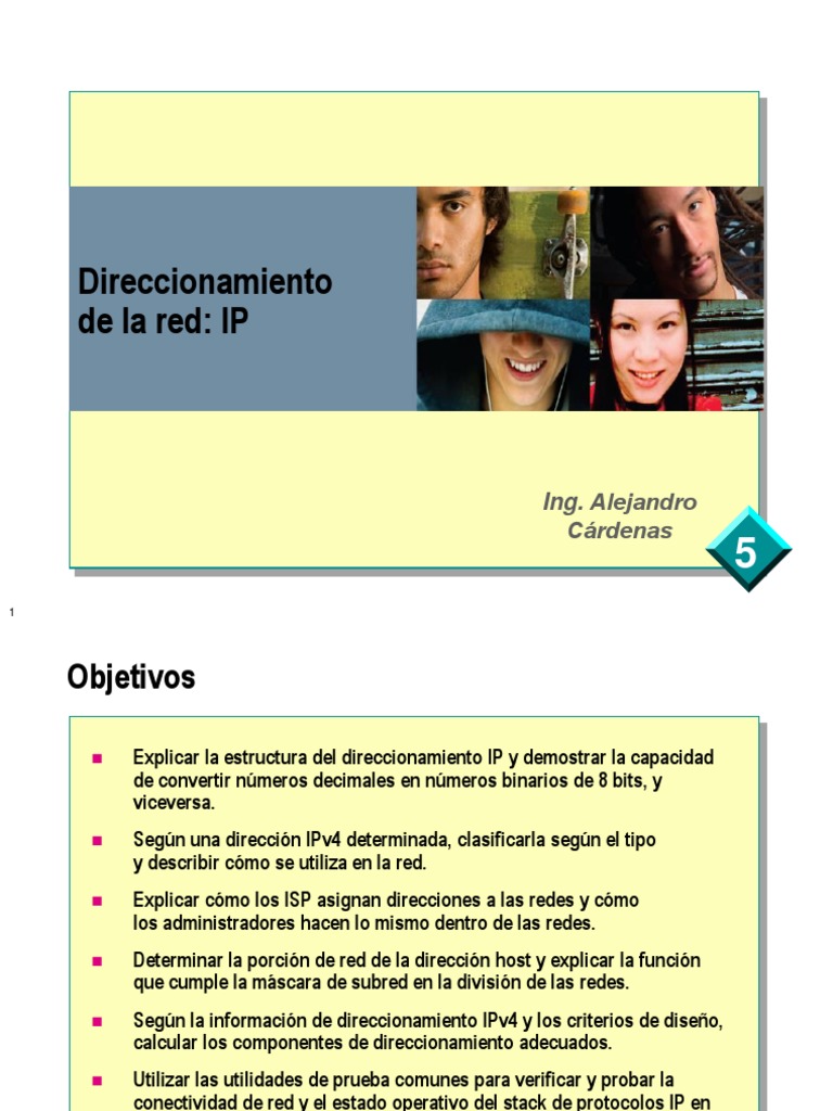 Cap5 Direccionamiento IP | Descargar gratis PDF | Protocolos de internet | Dirección IP