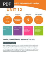 MYP Formula Booklet | PDF