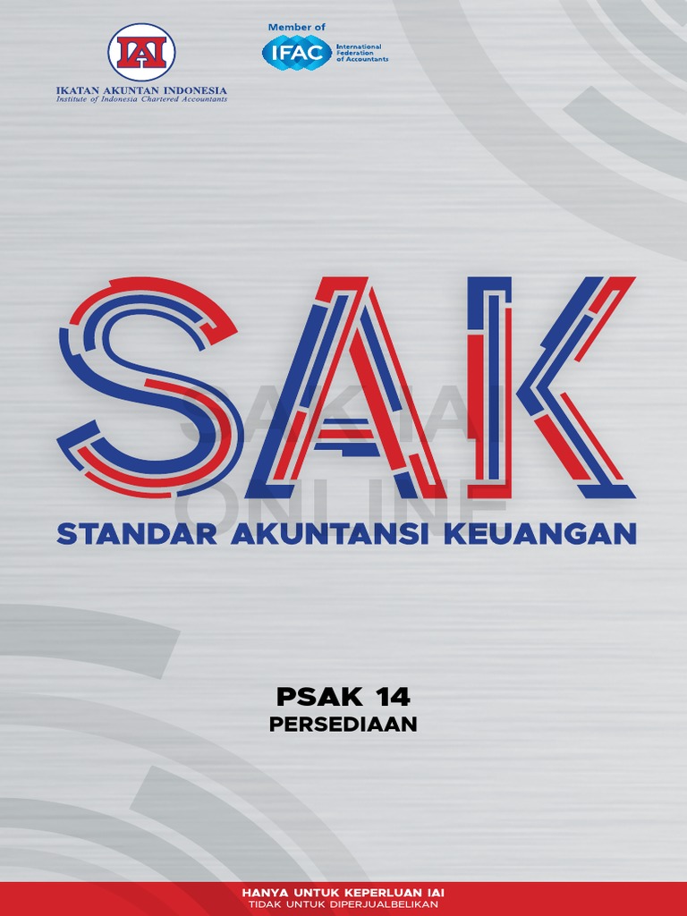 PSAK 14: Persediaan dan Pengaturannya | PDF