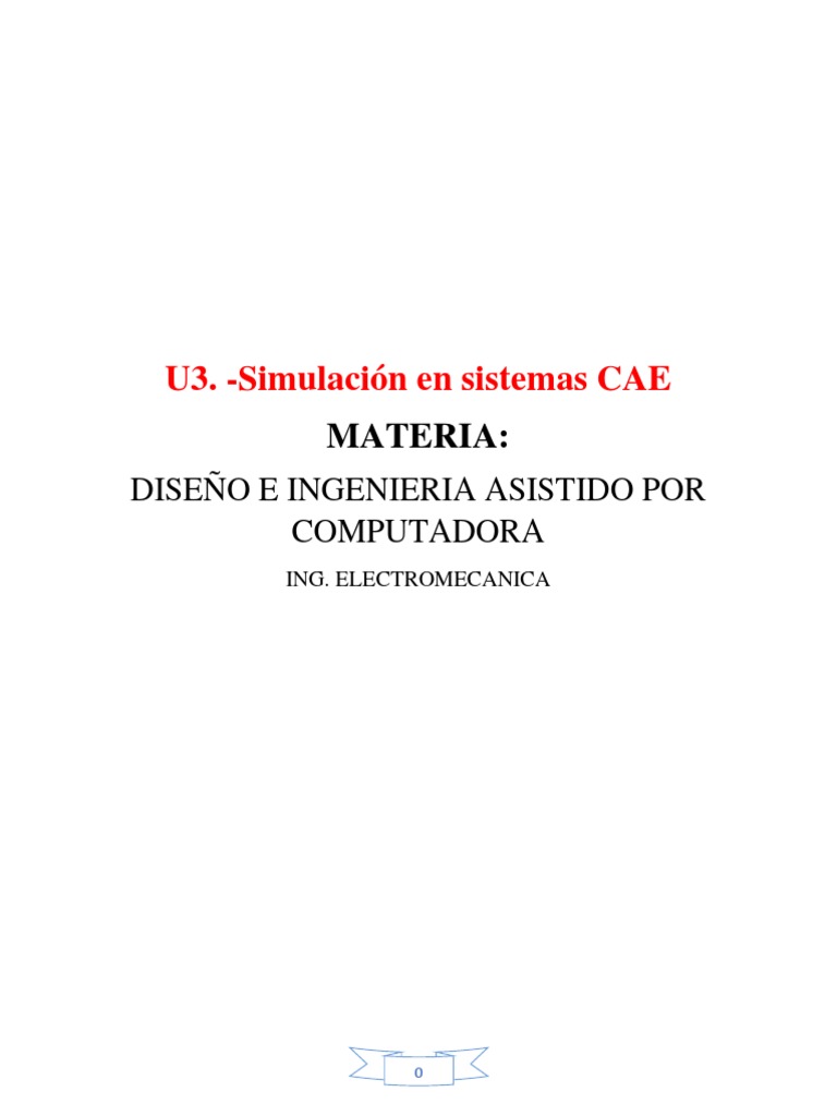 Simulación en Sistemas CAE | PDF | Método de elementos finitos | Software