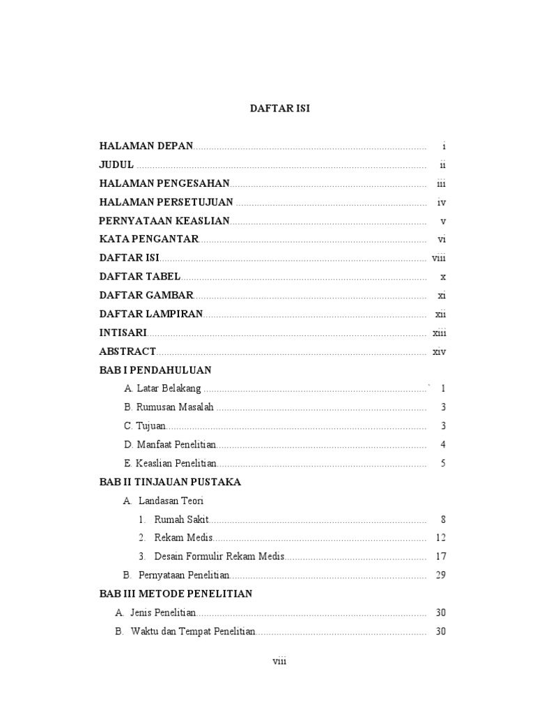 Daftar Isi | PDF