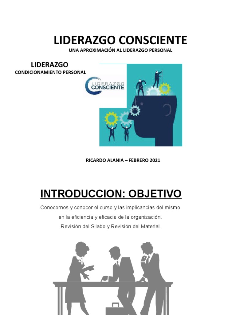 1 Liderazgo Consciente - Por Qué - 2022 | PDF | Autoestima | Ciencia ...