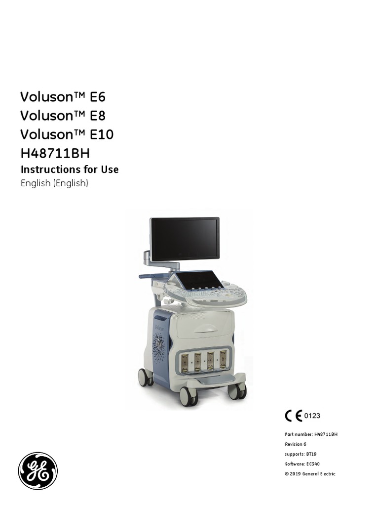 Ve6 Ve8 Ve10 Bt19 Ifu English - Um - h48711bh - 6 | PDF | Medical ...