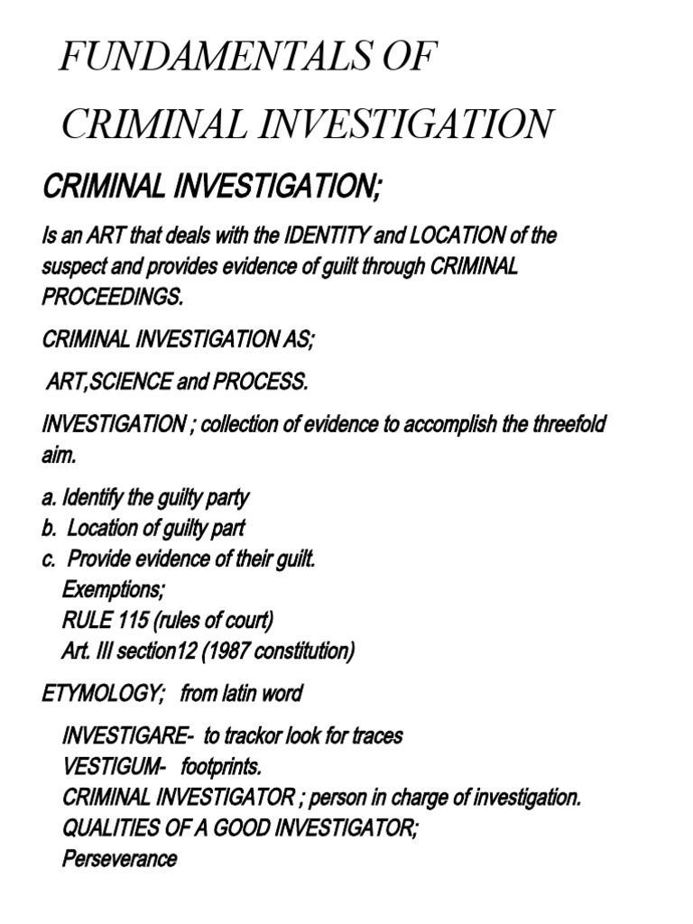 Cdi Tracks 1 | PDF | Forensic Science | Interrogation