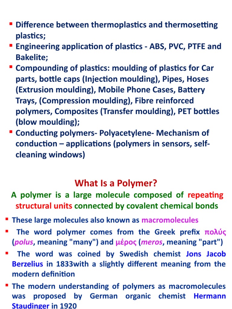 Polymer Module 7 | PDF