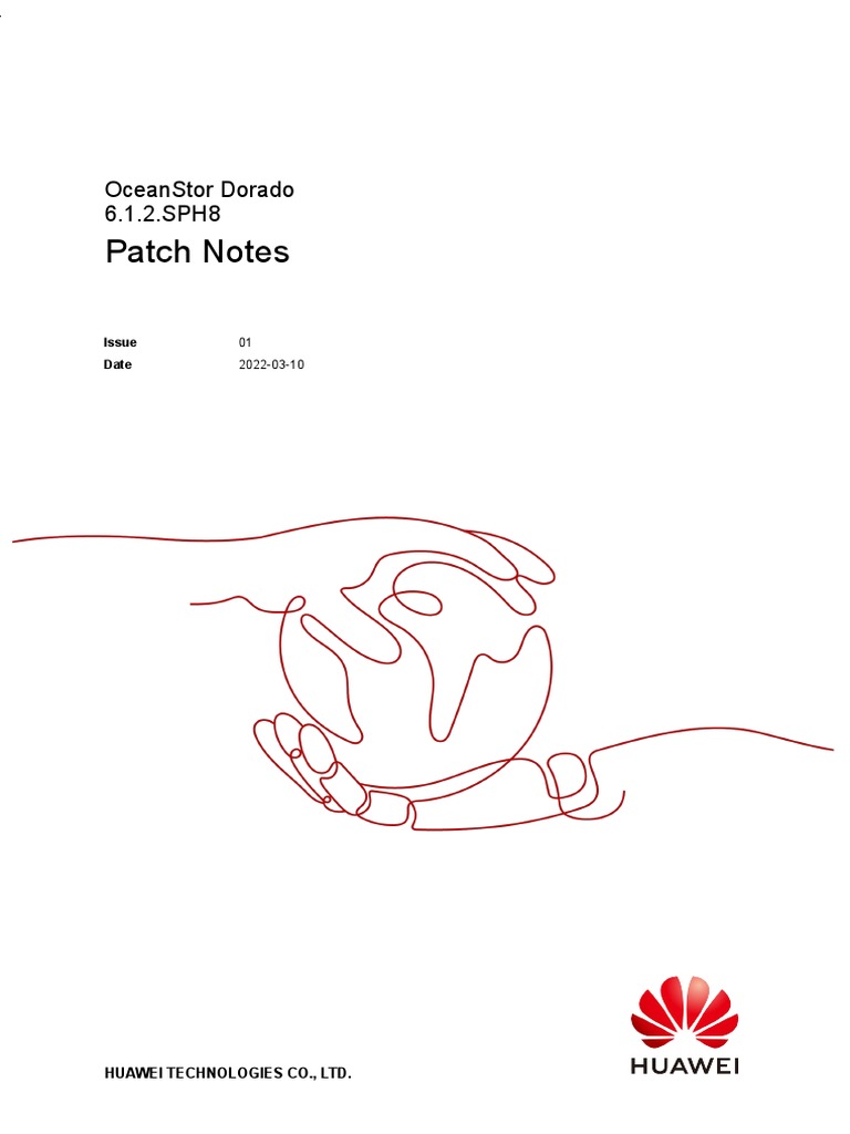 OceanStor Dorado 6.1.2.SPH8 Patch Notes | PDF | File System | Computer File