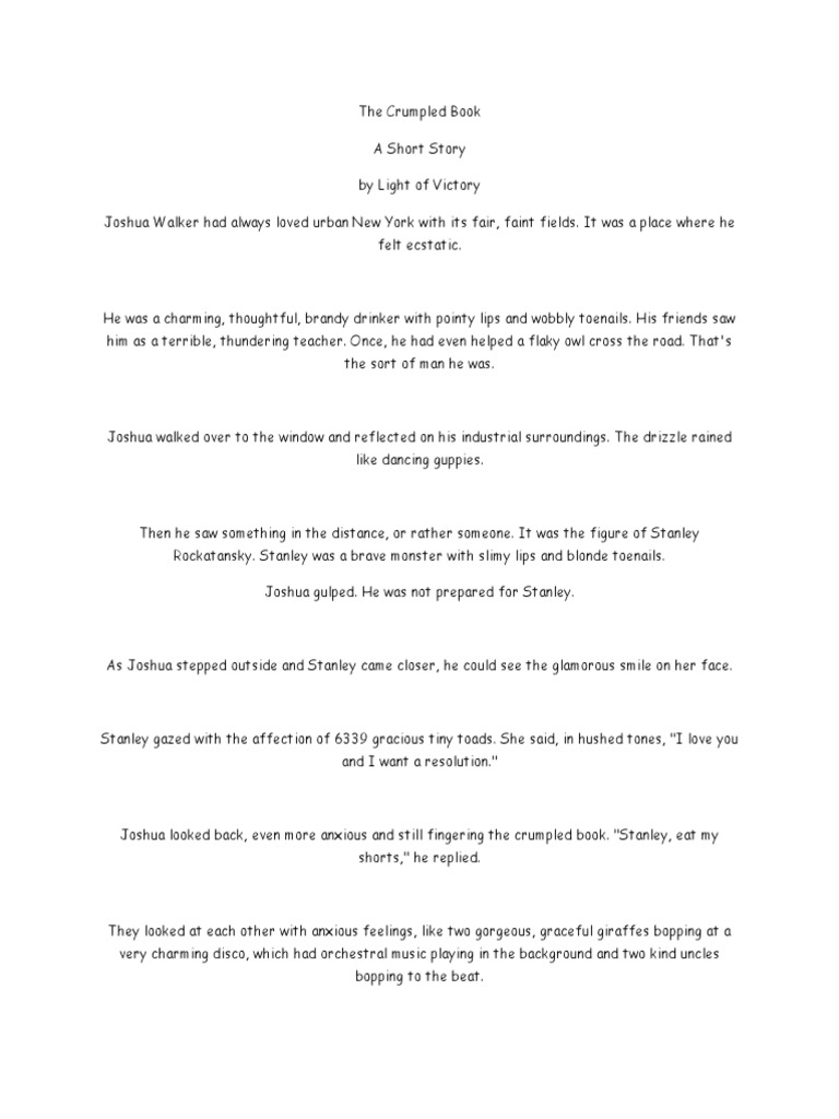 The Crumpled Book | PDF