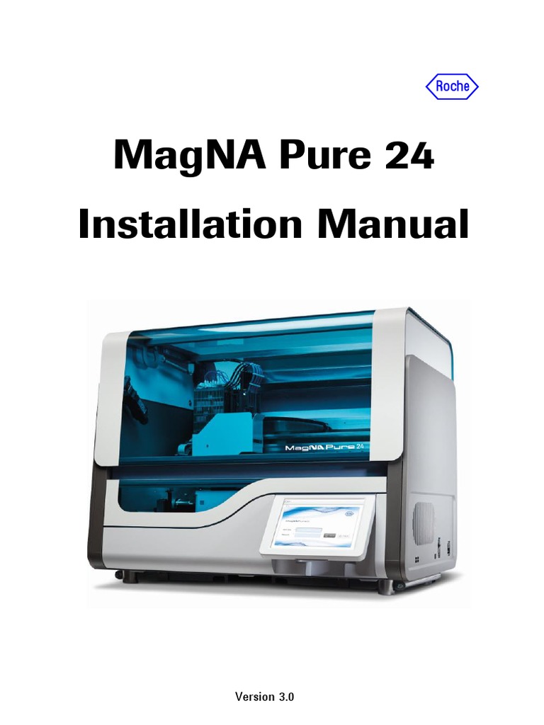 MagNA Pure 24 Installation Manual V3.0 | PDF