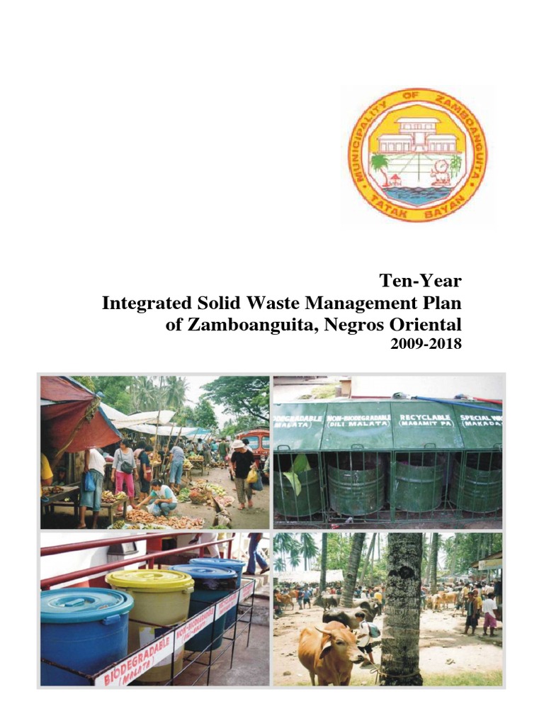 SWMP - Zamboangita | PDF | Waste | Waste Management