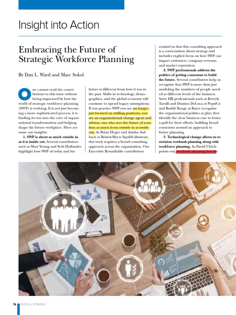 Embracing The Future of Strategic Workforce Planning | PDF | Human ...