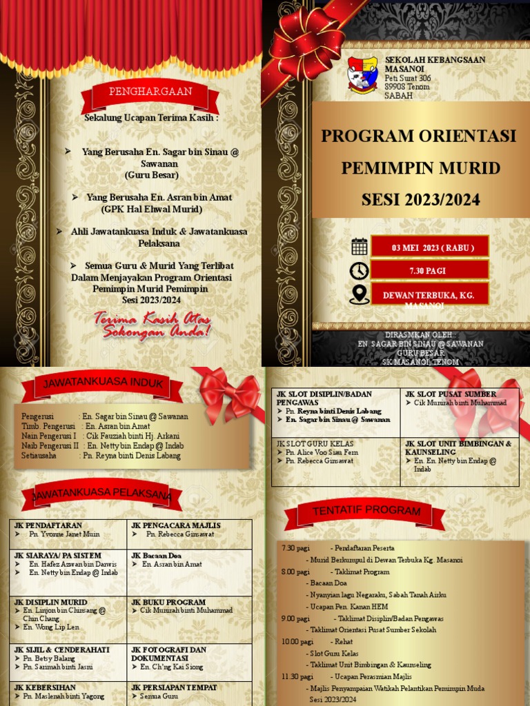 Buku Program Orientasi 2023 | PDF