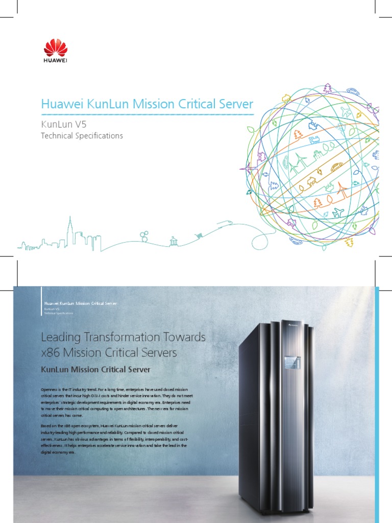 Huawei Kunlun Mission Critical Server | PDF | Solid State Drive ...