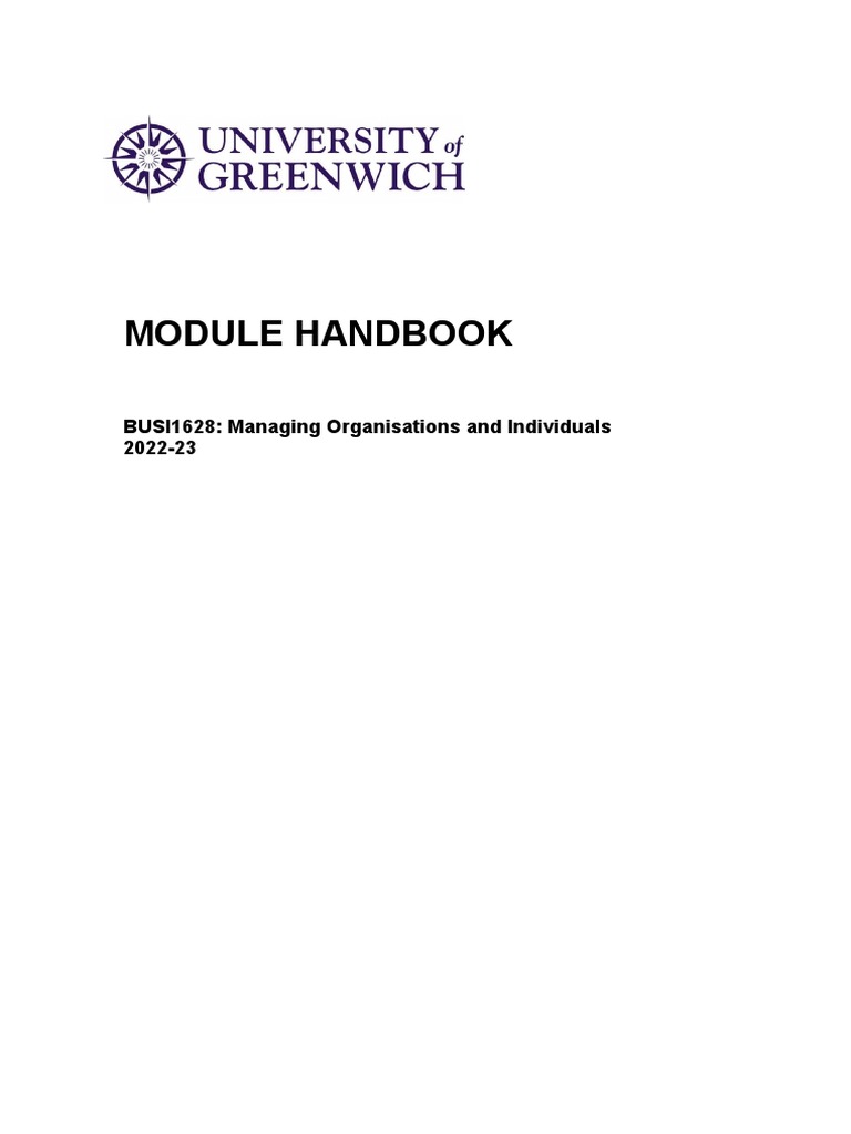 Course Handbook | PDF | Essays | Academic Journal