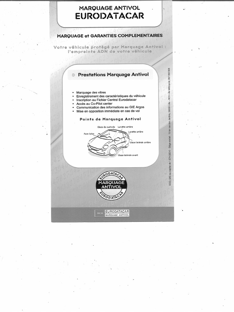 Eurodatacar | PDF