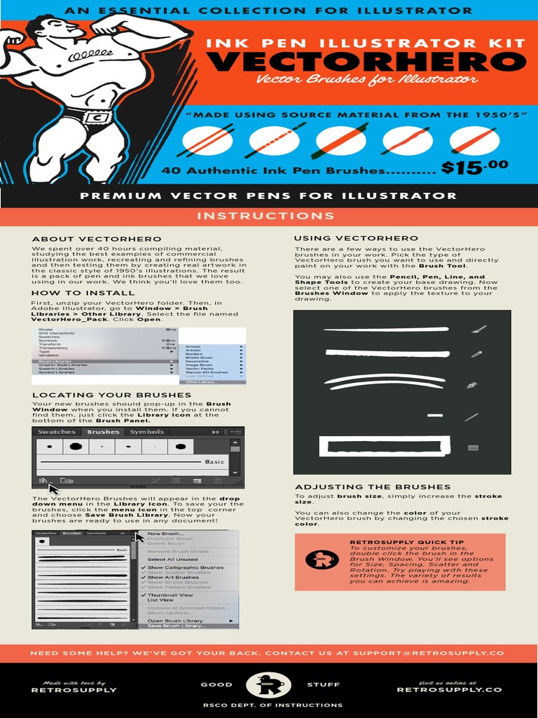 VectorHero Instructions | PDF