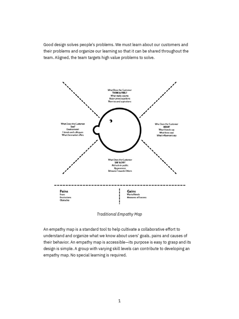 An AEIOU and Dometimes Why Empathy Map | PDF | Empathy | Map