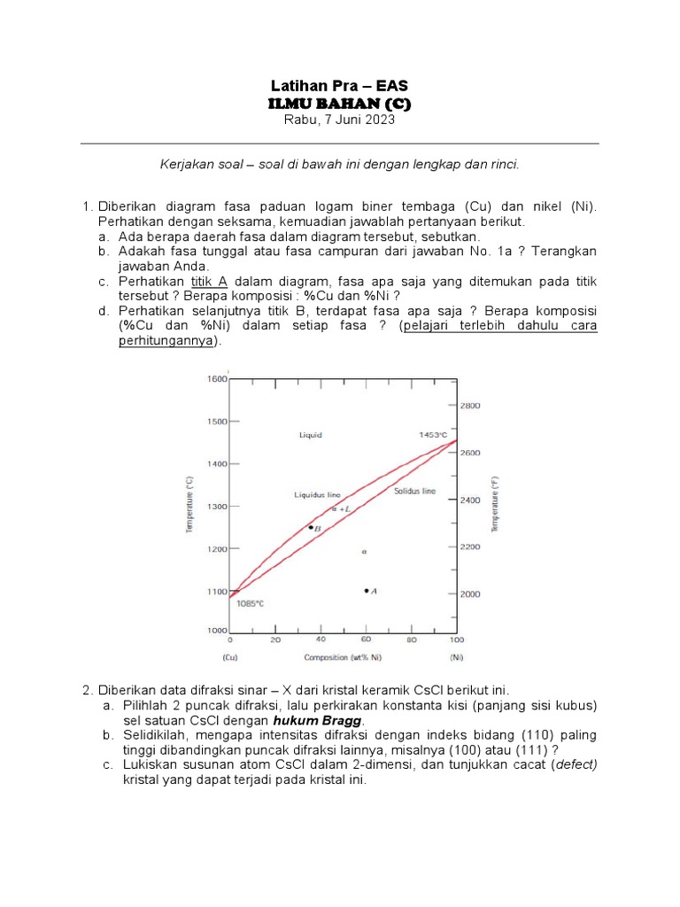 Latihan Pra-EAS | PDF