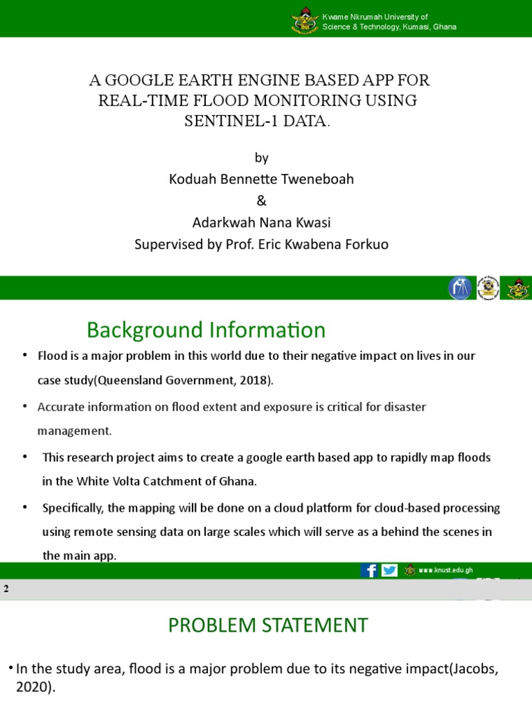 Final Project Defence - Bennette and Adarkwah | PDF | Flood | Mobile App
