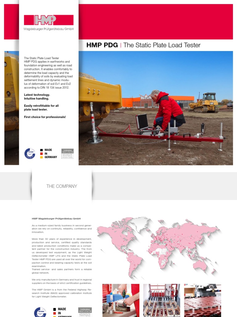 The Static Plate Load Tester | PDF | Calibration | Usb Flash Drive