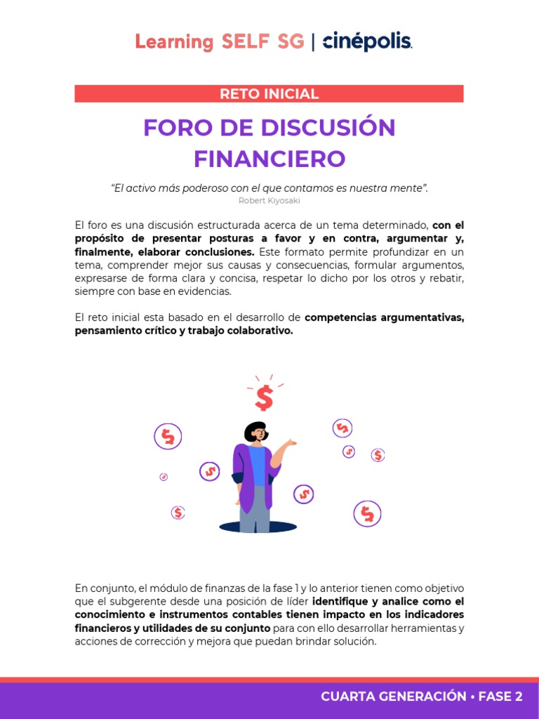 Guía, Reto Inicial - Foro de Discusión | PDF | Pensamiento crítico ...