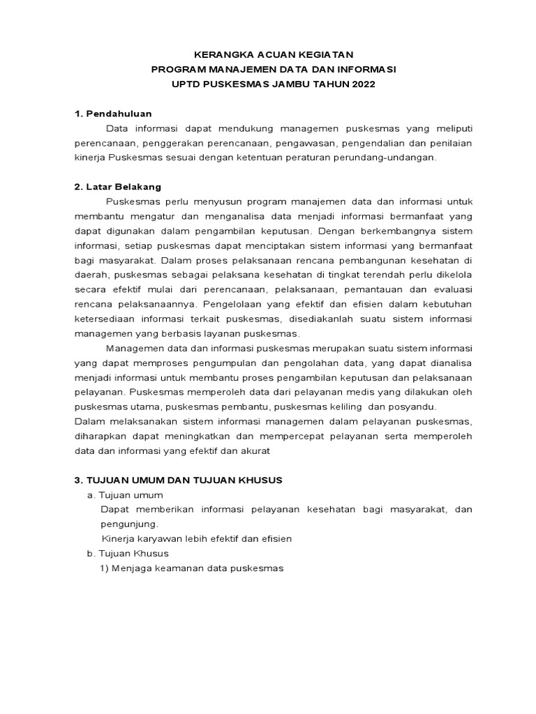 1.2.4.1 Kak Managemen Data Dan Informasi | PDF