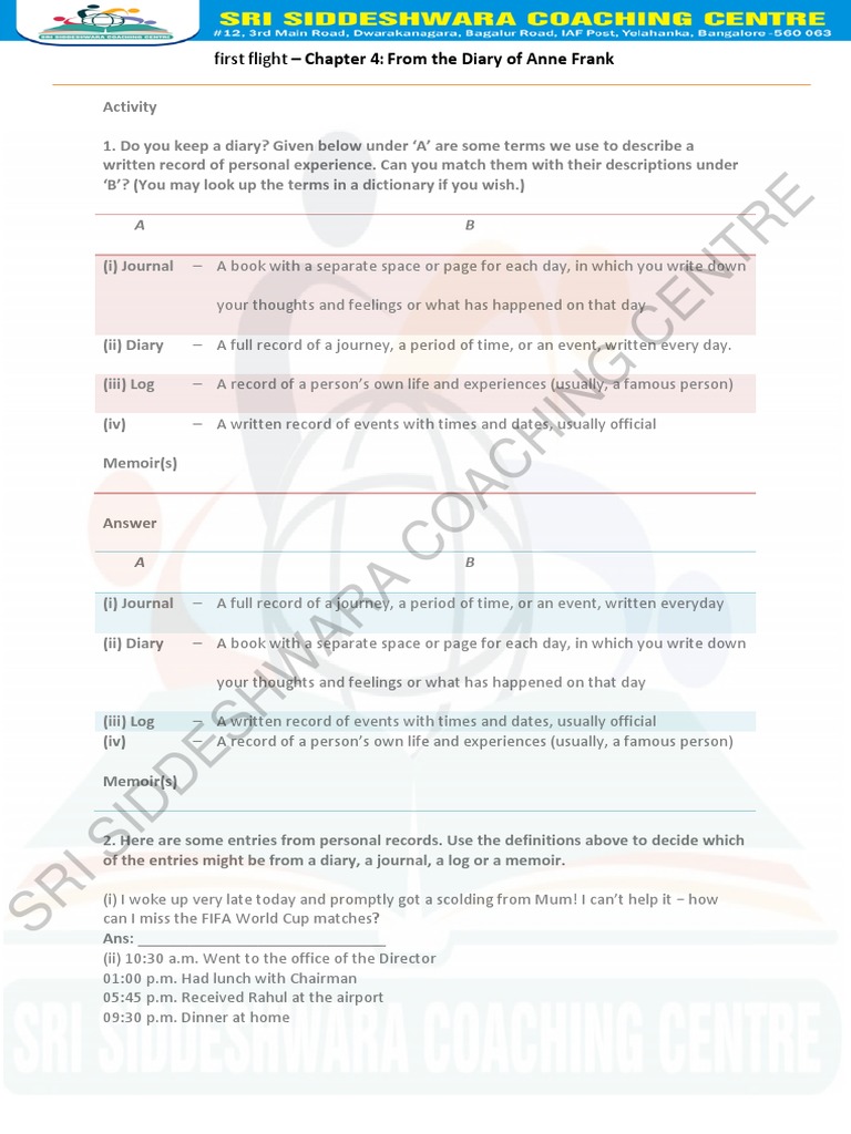 Chapter 4 English CBSE | PDF | Essays
