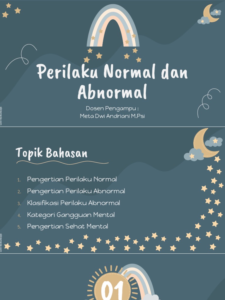 Perilaku Normal Dan Abnormal | PDF
