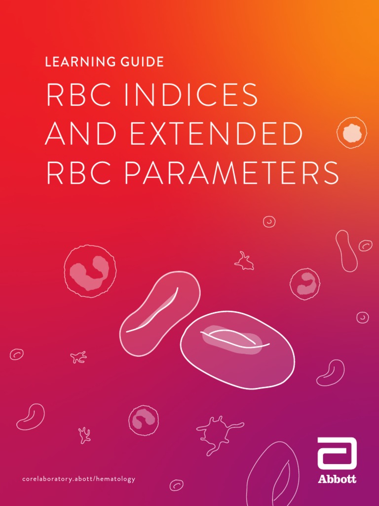 RBC Indices and Parameters Guide | PDF | Anemia | Red Blood Cell