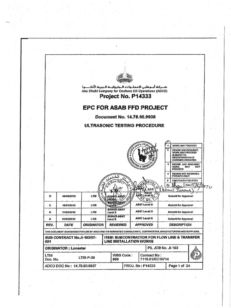 UT Procedure Lone Star | PDF