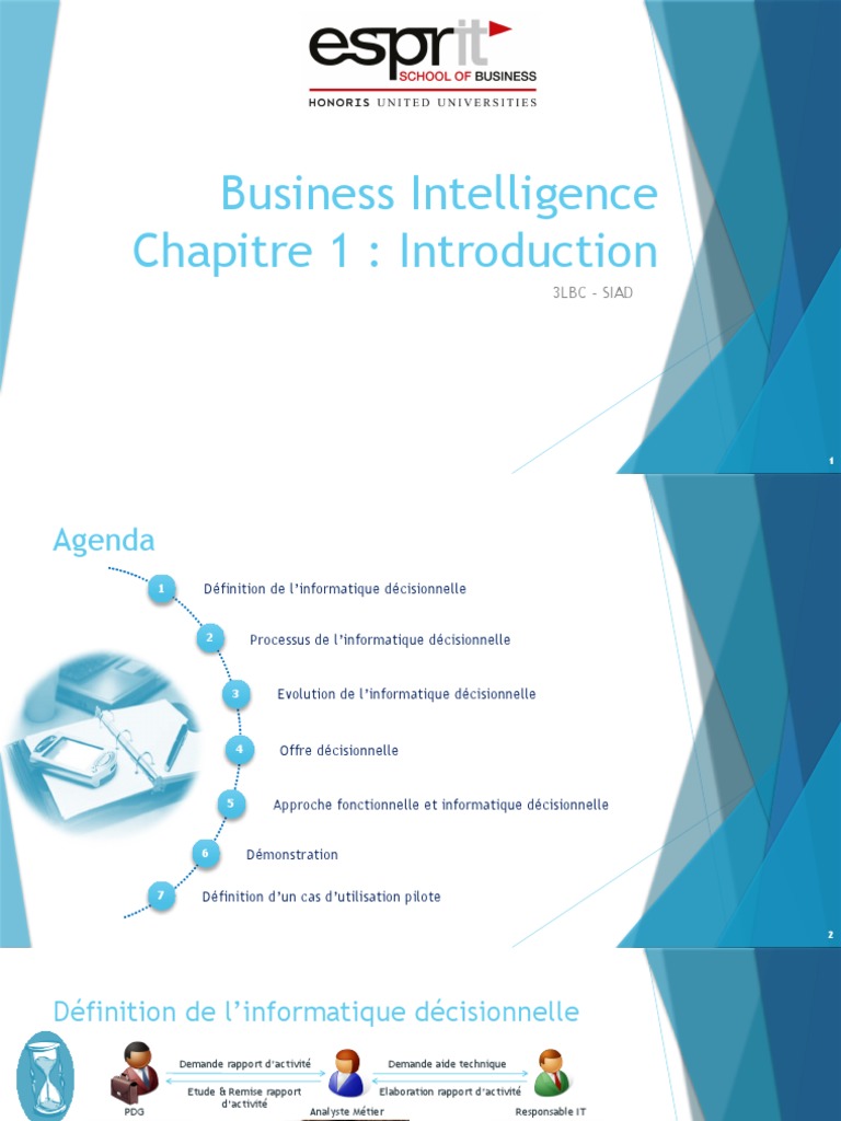 (CHAP1) Introduction À La BI | PDF | Informatique décisionnelle | Entrepôt de données