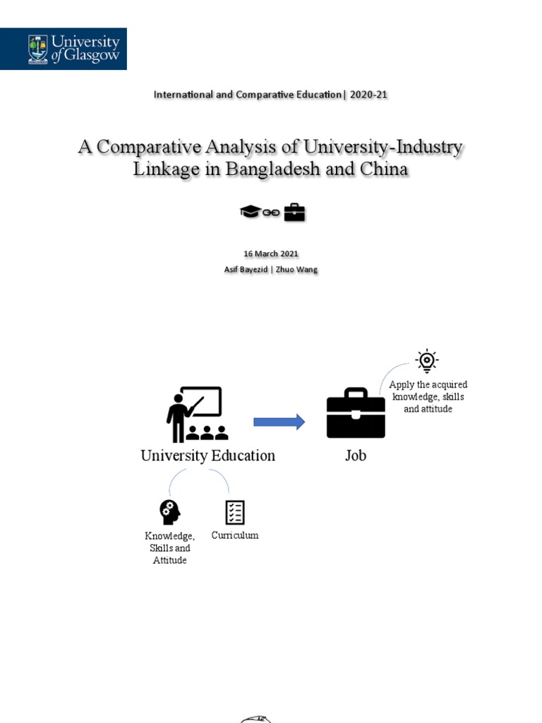 A Comparative Analysis of University-Industry Linkage in Bangladesh and ...