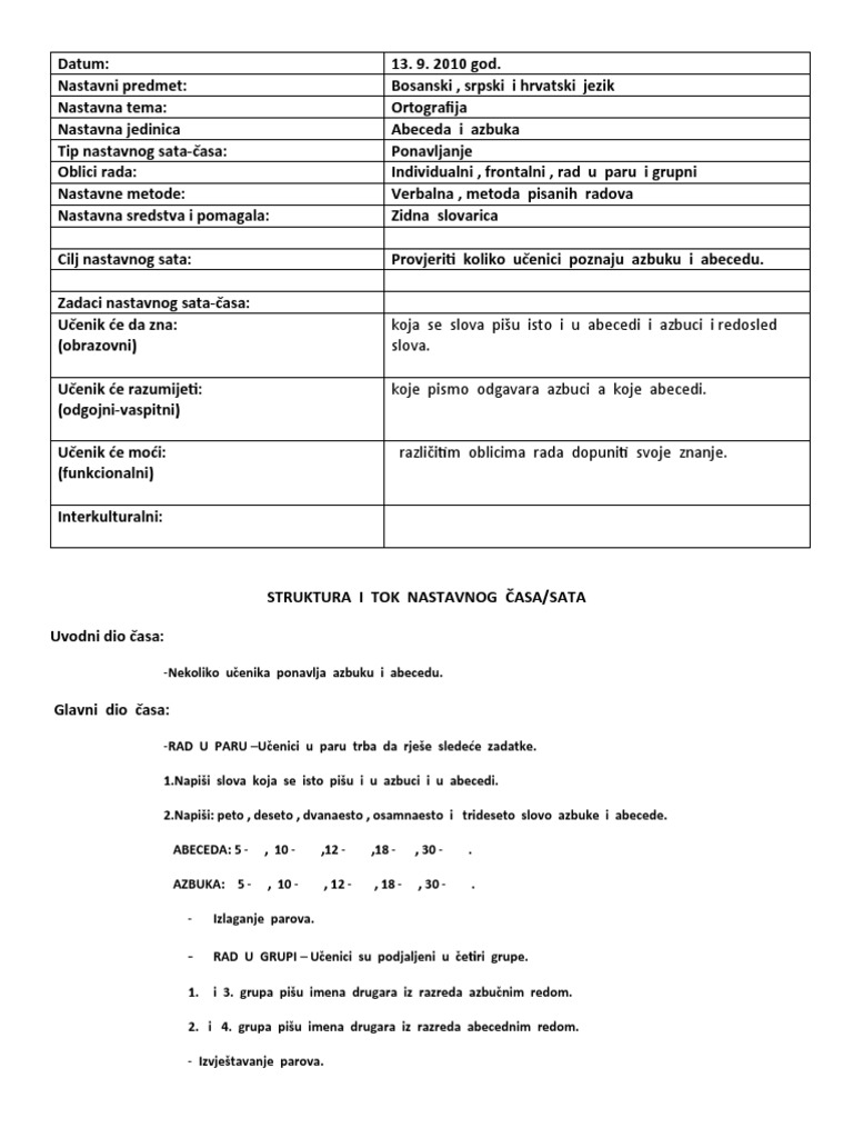 4.abeceda I Azbuka | PDF