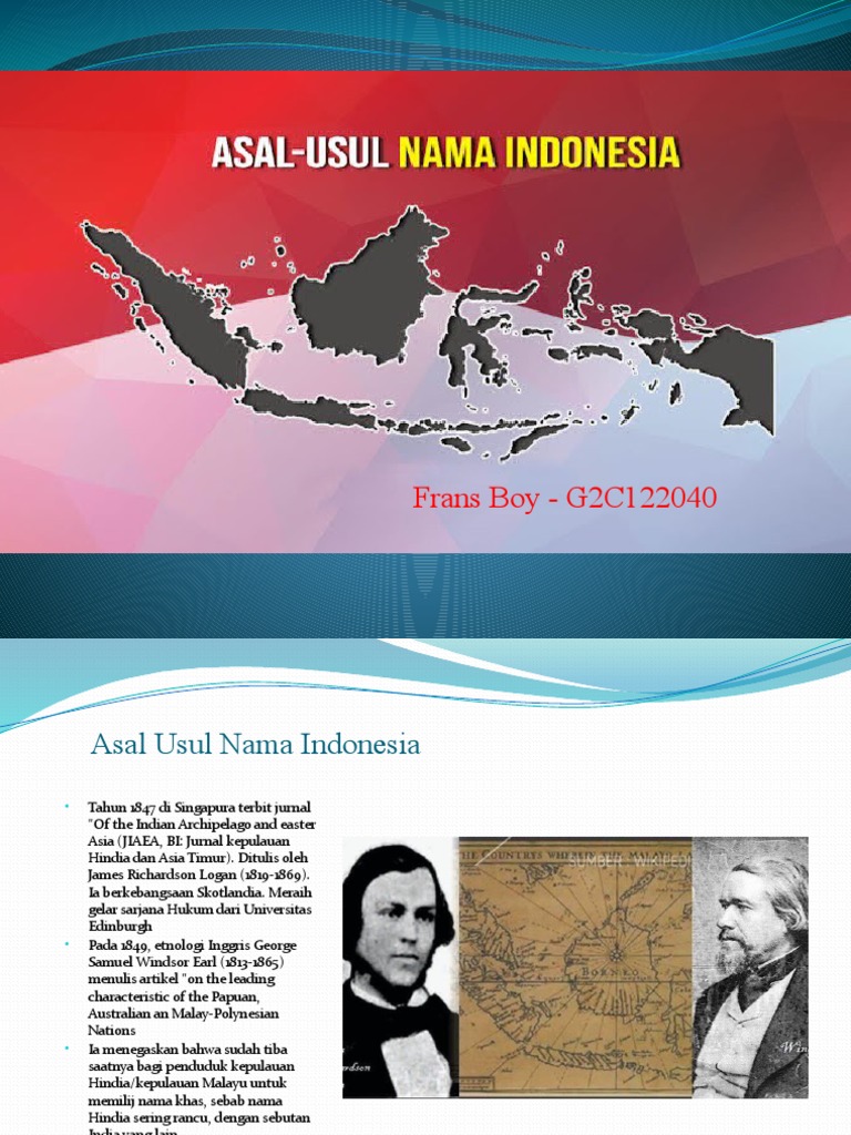 Asal Usul Nama Indonesia | PDF