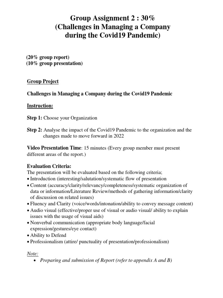 Group Assignment 2 MGT400 | PDF