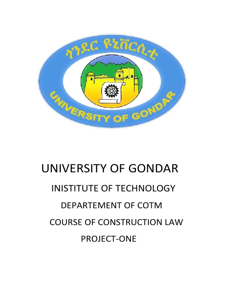 University of Gondar | PDF